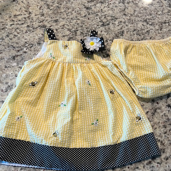 Rare Editions | Dresses | Bumble Bee Dress And Bloomer | Poshmark